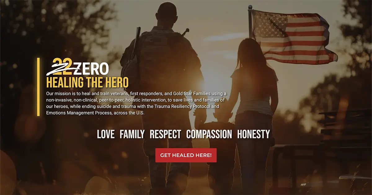 22ZERO - Healing The Heroes From Trauma In The United States